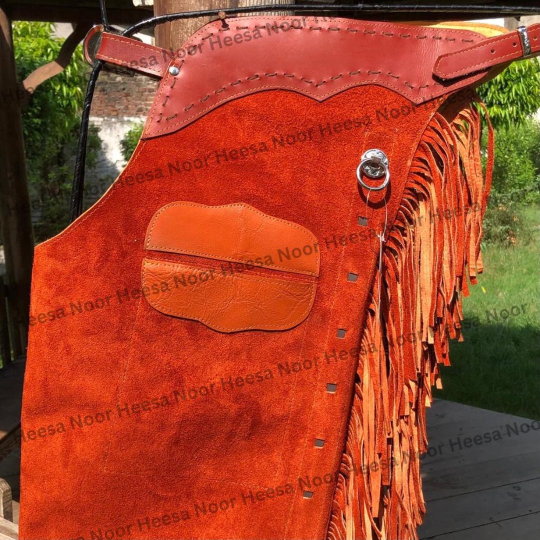 Native Buckskin Suede Maroon Leather Sioux Beaded Fringe Powwow Regalia ...