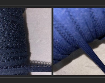 Navy Blue Elastic | Etsy