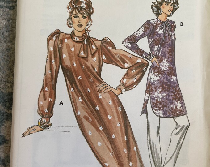 UNCUT Butterick 6319 Sewing Pattern Jayne Kennedy Activewear Long ...