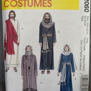 UNCUT Mccalls 2060 Religious Biblical Costume Sewing Pattern Jesus Mary ...
