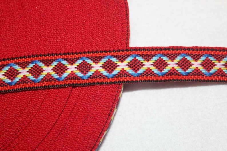 Lot 39 Yard Roll Woven Jacquard Ribbon Trim Aztec Design - Etsy