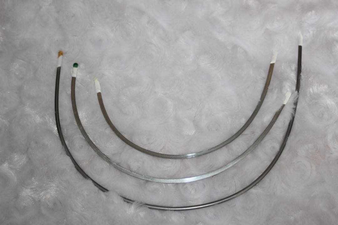 5 Pair Metal Bra Underwire Bra Making Supplies Coated Tip B C D DD - Etsy