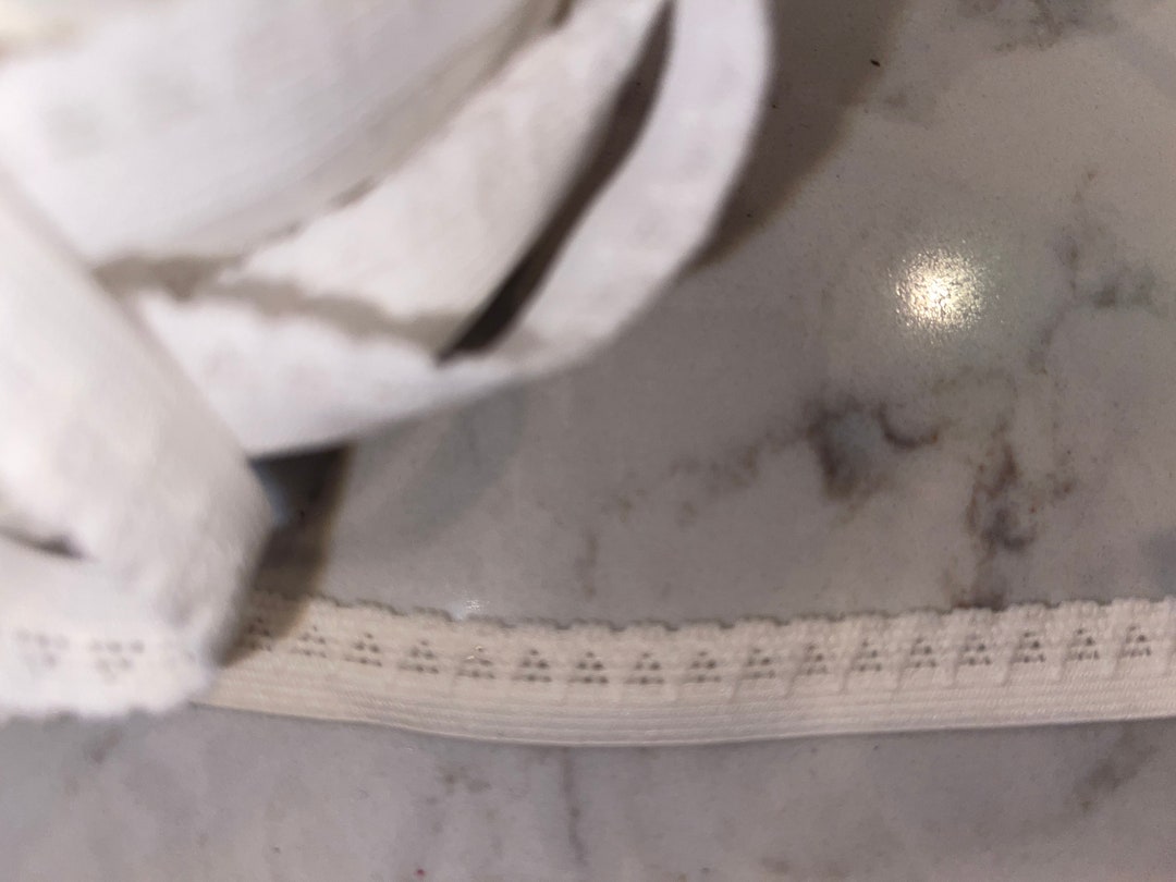 WHITE PICOT Edged Loop Stretch Doll Craft Elastic 1/2” Inch - Etsy