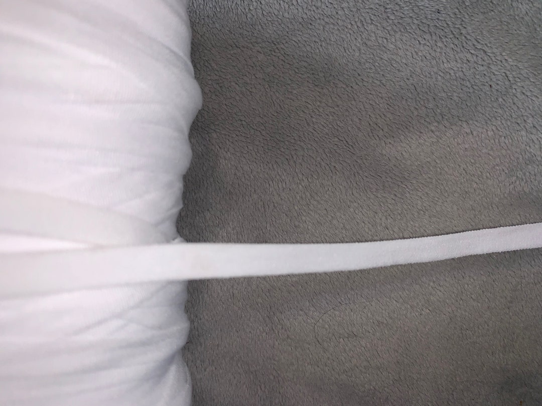 20 Yards Soft WHITE Costume Mask Sewing Stretch Elastic 5/16 Wide - Etsy