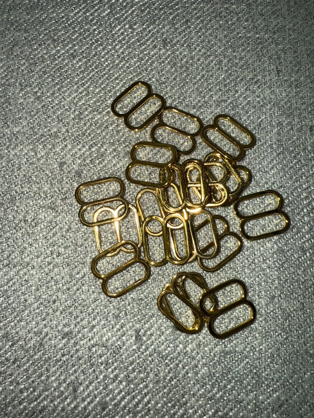20 Pieces Heavy Duty Gold Metal Slide Sliders Seeing Craft 5/8” 3/4” - Etsy