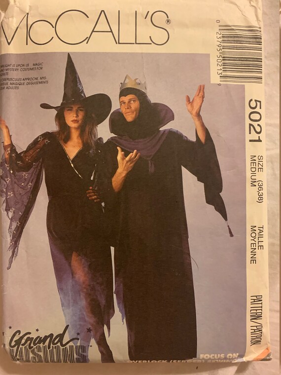 Sewing & Fiber UNCUT McCalls 5021 Halloween Costume sewing pattern ...