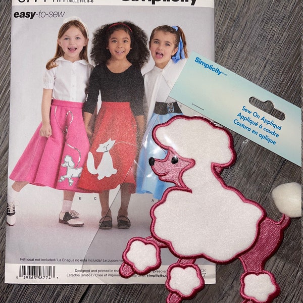 Poodle Applique - Etsy