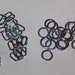 3 Dozen (36 Pieces - 18 Pair) SILVER Metal Bra Strap Adjuster Tri Glide ...