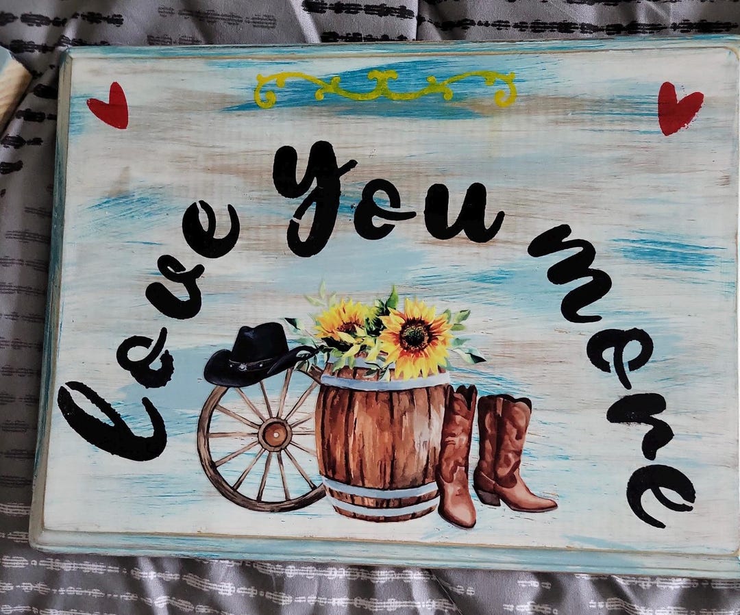 Customized Wall Art I Gift Sign I Love Sign - Etsy