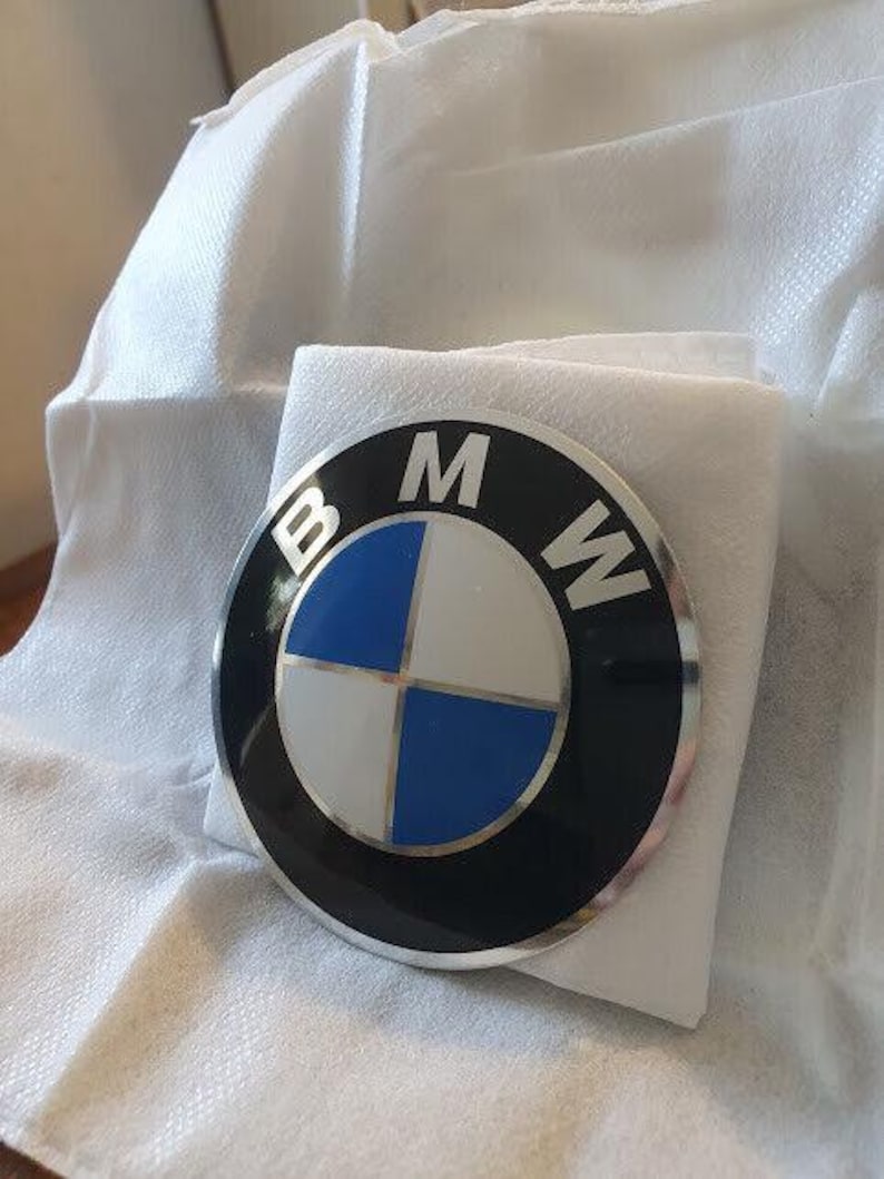 BMW Trunk Emblem Sticker Logo E30 E24 E28 E9 - 82 Mm - Etsy