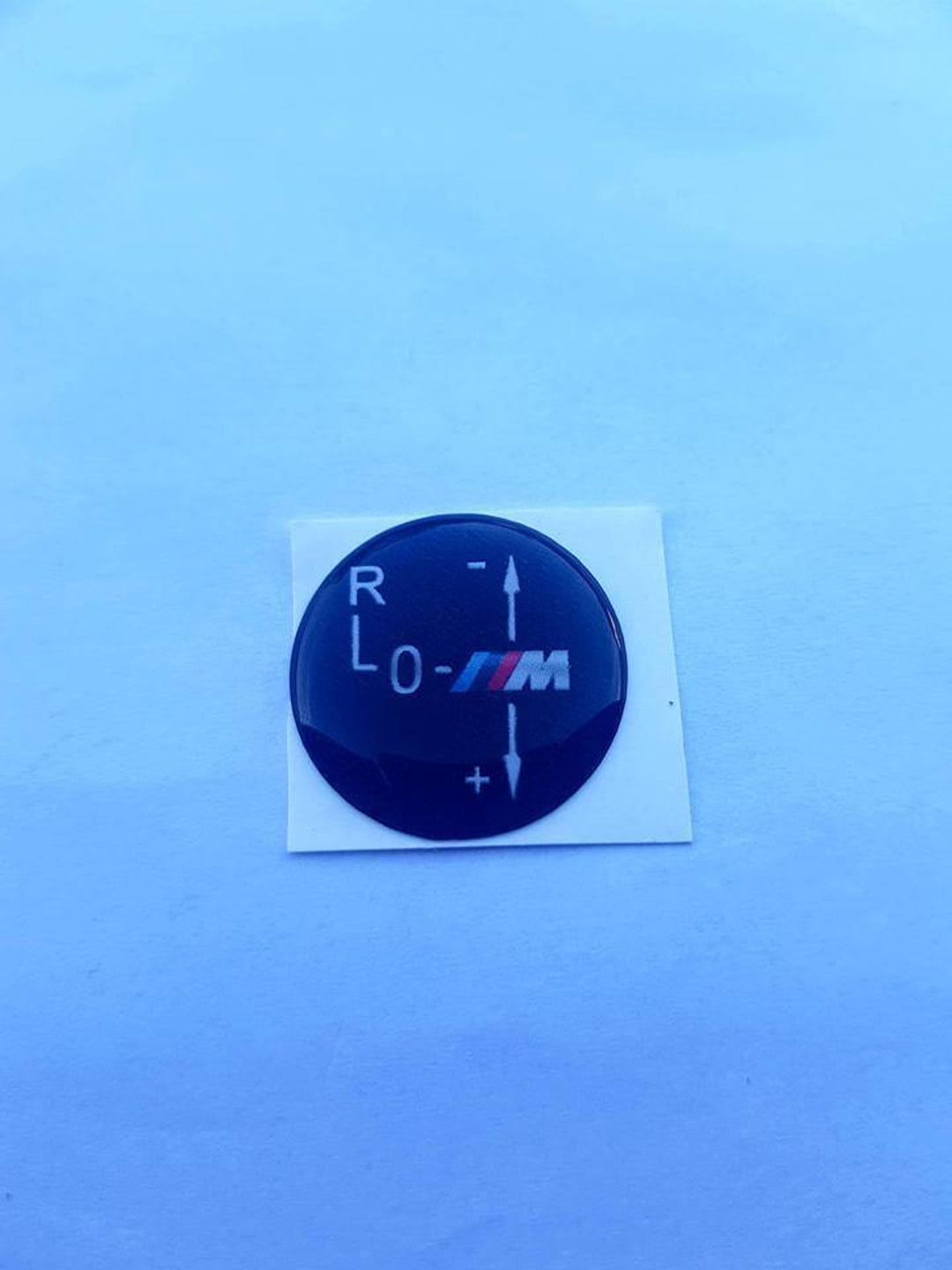 BMW E46 M3 SMG Emblem Shift Knob Gearknob Gear Stick Sticker - PFL - Etsy