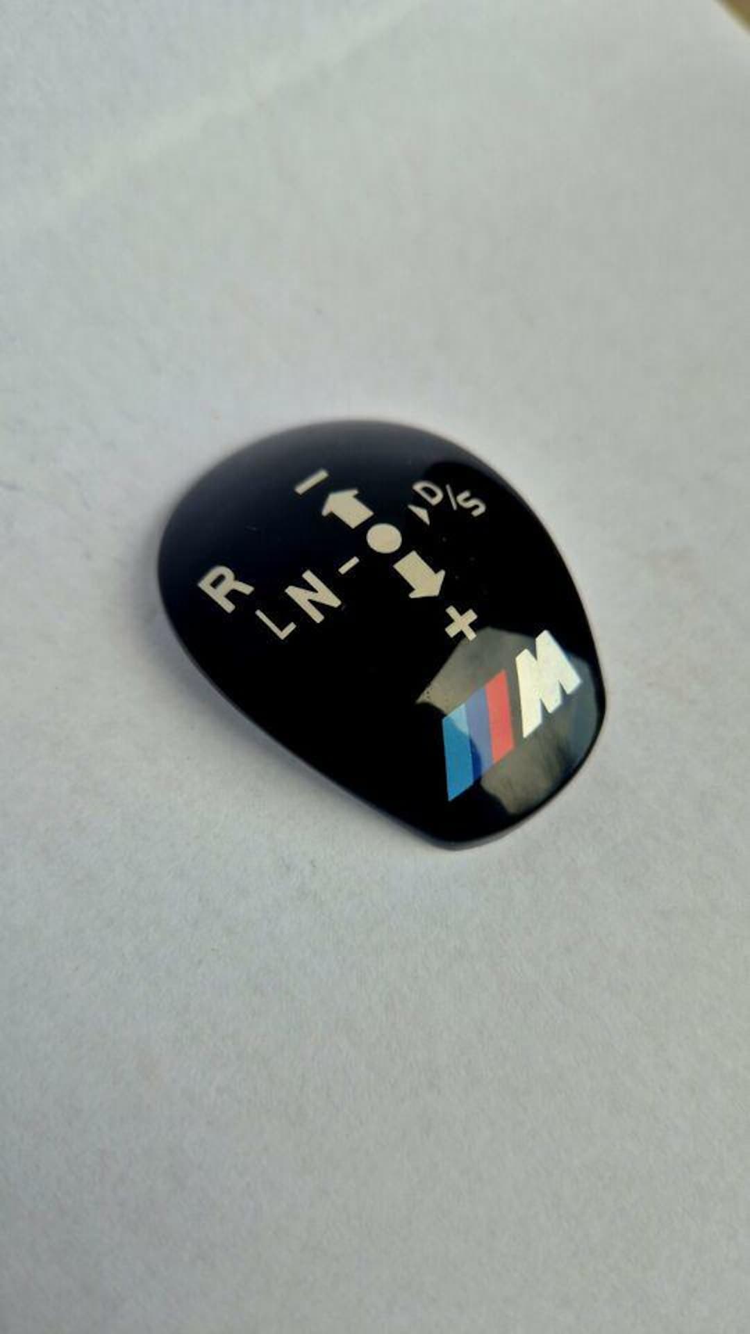 BMW M5 M6 E60 E61 E63 E64 Emblem Shift Knob Gearknob Gear Panel Sticker ...