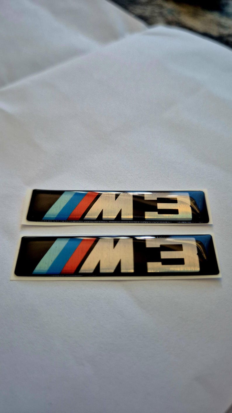 BMW E46 M3 Fender Side Gill Emblem With M3 Logo - Etsy