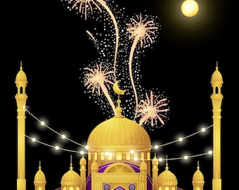 Editable Eid Mubarak Animated Greeting Bundle | 2 Exclusive Designs ...
