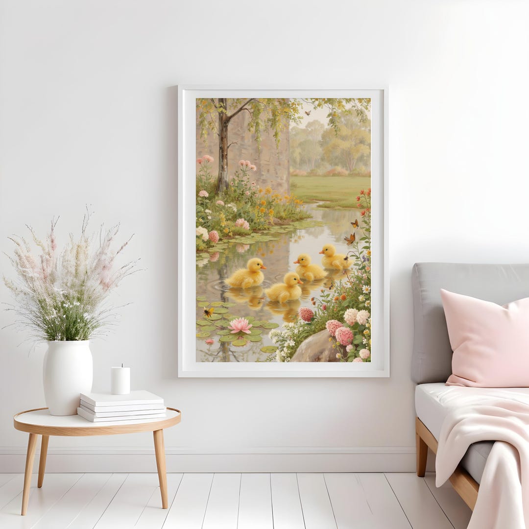 Adorable Easter Ducklings Digital Art, Cute ,colorful and Vibrant ...