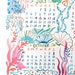 2020 Sea Life Calendar - Etsy