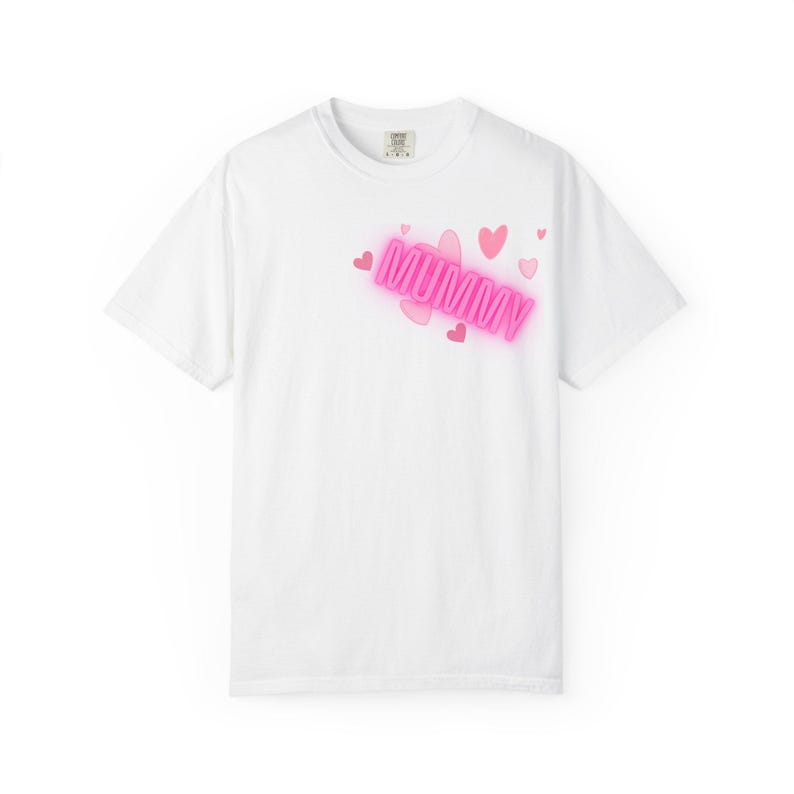 Matching Mummy and Mini Garment-dyed T-shirt Set, Mommy and Me Outfit ...