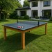 DIY Outdoor Ping Pong Table, Outdoor Ping Pong Table, Woodworking ...