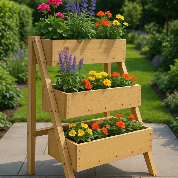 Vertical Planter - Etsy