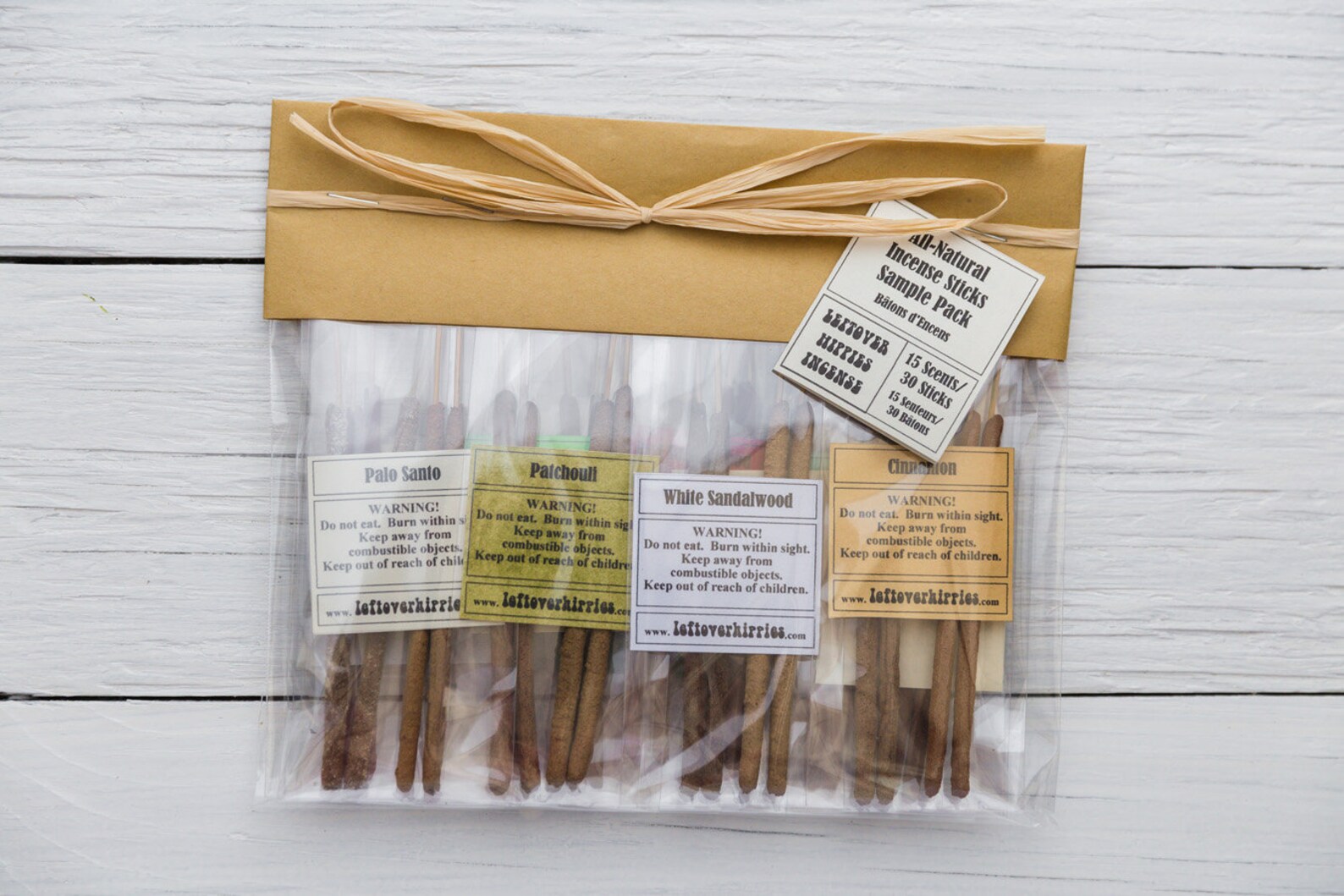 Incense Sample Pack All-natural, Organic, Vegan, Herbal, Hand-rolled ...