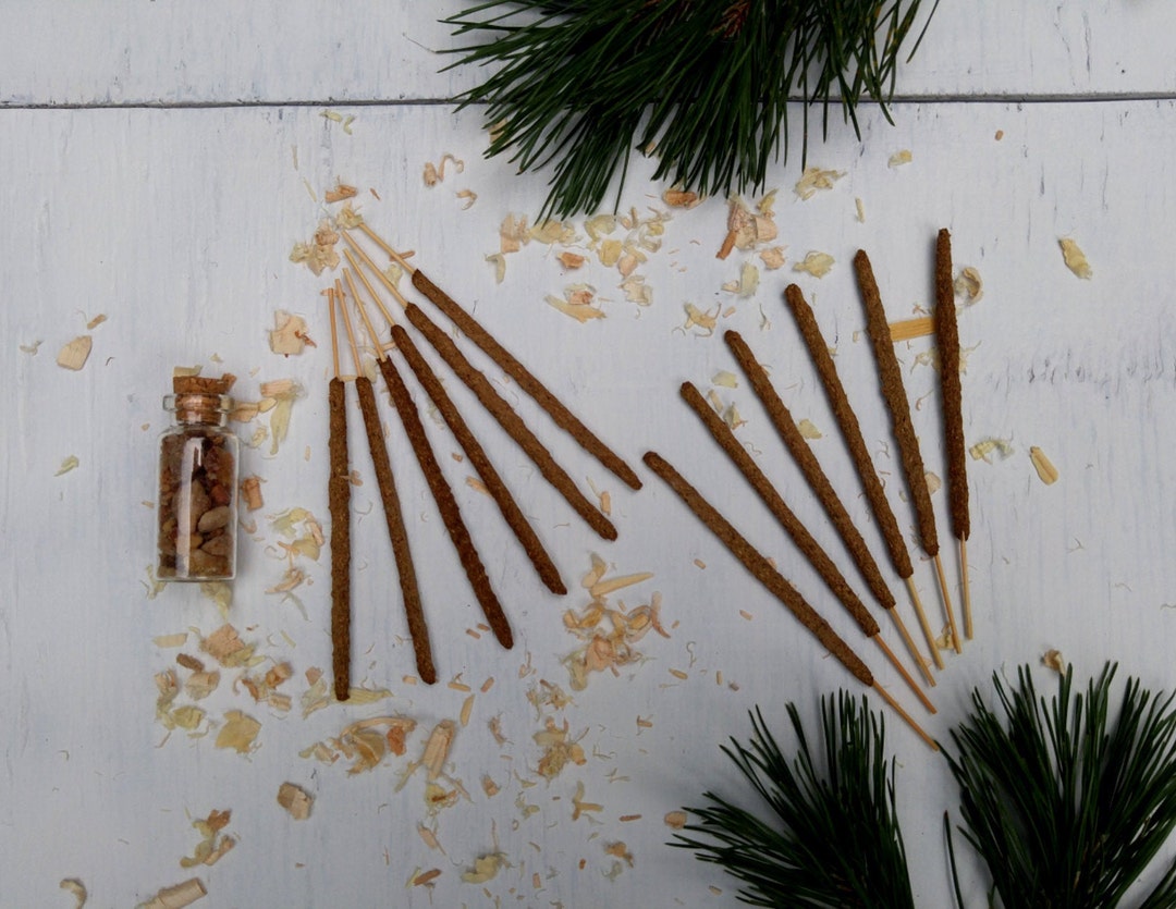 Pine Incense Sticks All Natural Vegan Herbal Organic - Etsy