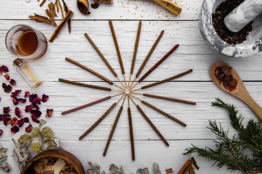 Incense Stick Sample Pack - All Natural Organic Vegan Herbal Incense ...