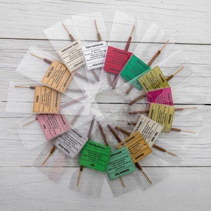 Incense Stick Sample Pack - All Natural Organic Vegan Herbal Incense ...