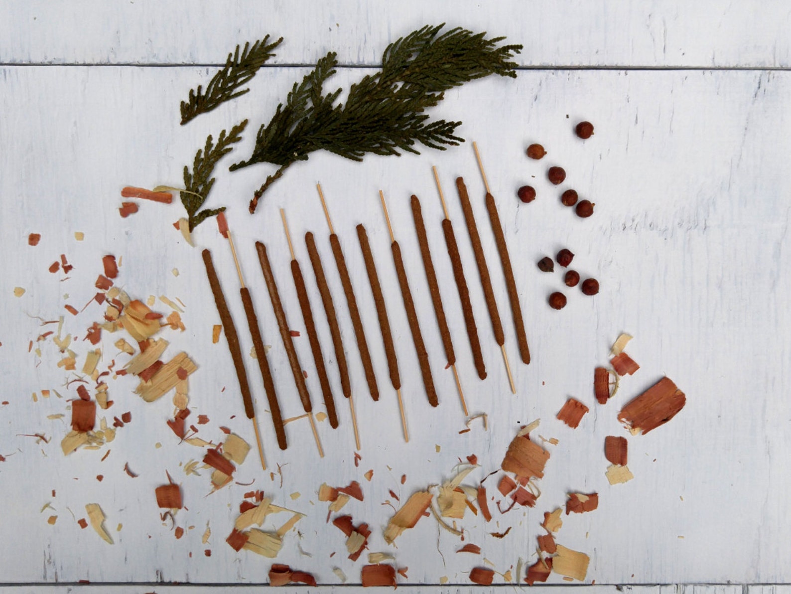 Cedar Incense Sticks- All Natural, Vegan, Herbal, Organic, Western Red ...