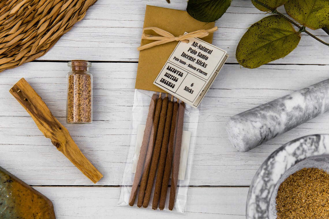 Palo Santo Incense All Natural Hand Rolled Incense Sticks | Etsy