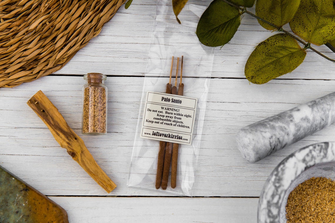 Palo Santo Incense All Natural Hand Rolled Incense Sticks | Etsy