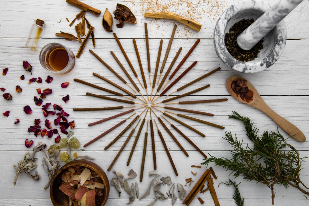 Large Advent Calendar 2024 Hand Rolled Incense 6 Sticks per Day for 24 ...