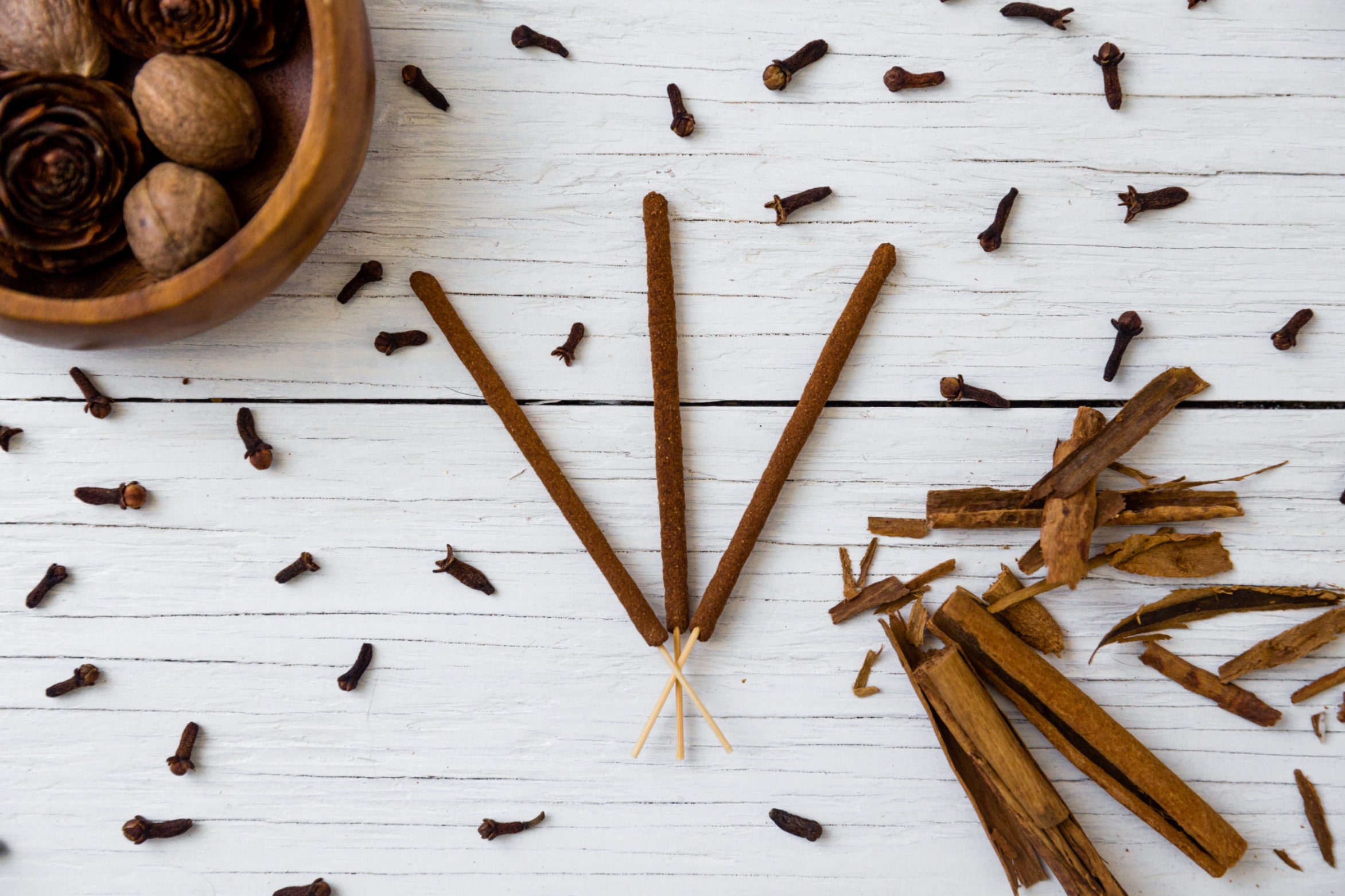 Holiday Spice Incense / Cinnamon, Nutmeg and Clove - Made From Real ...