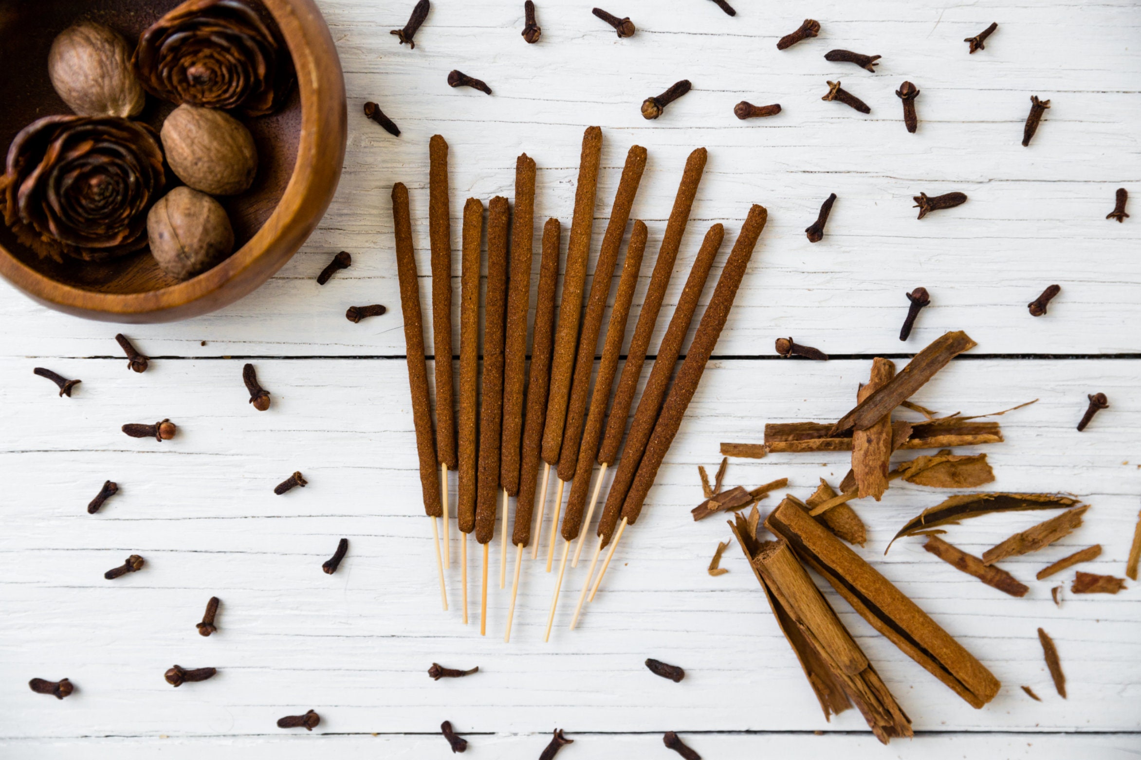 Holiday Spice Incense / Cinnamon, Nutmeg and Clove - Made From Real ...