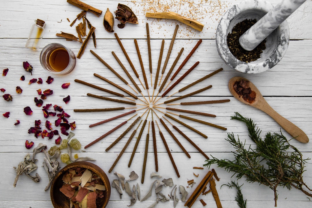 Incense Sample Pack - All-natural, Organic, Vegan, Herbal, Hand-rolled ...