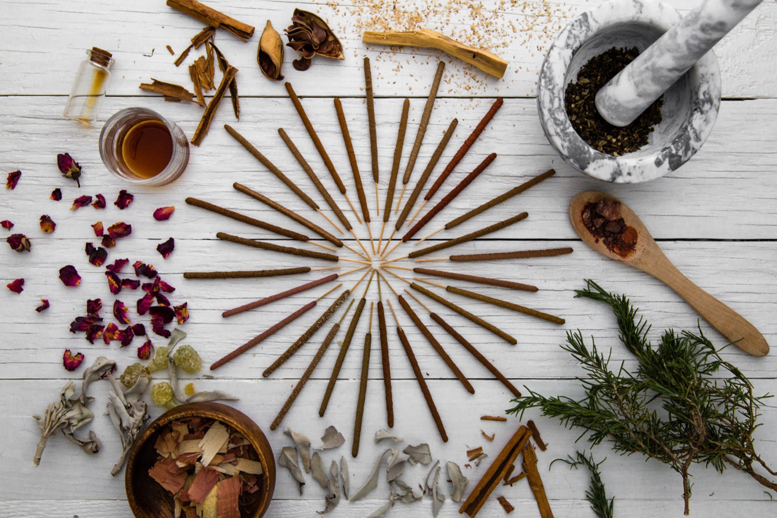 Incense Sample Pack All-natural, Organic, Vegan, Herbal, Hand-rolled ...