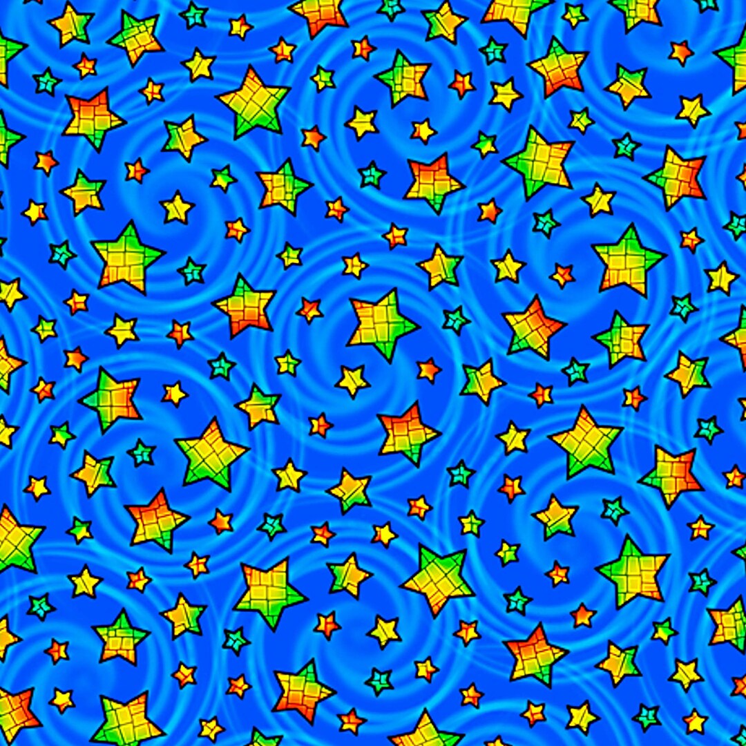 A Child's Prayer Star Toss Quilting Treasures Fat Quarter - Etsy