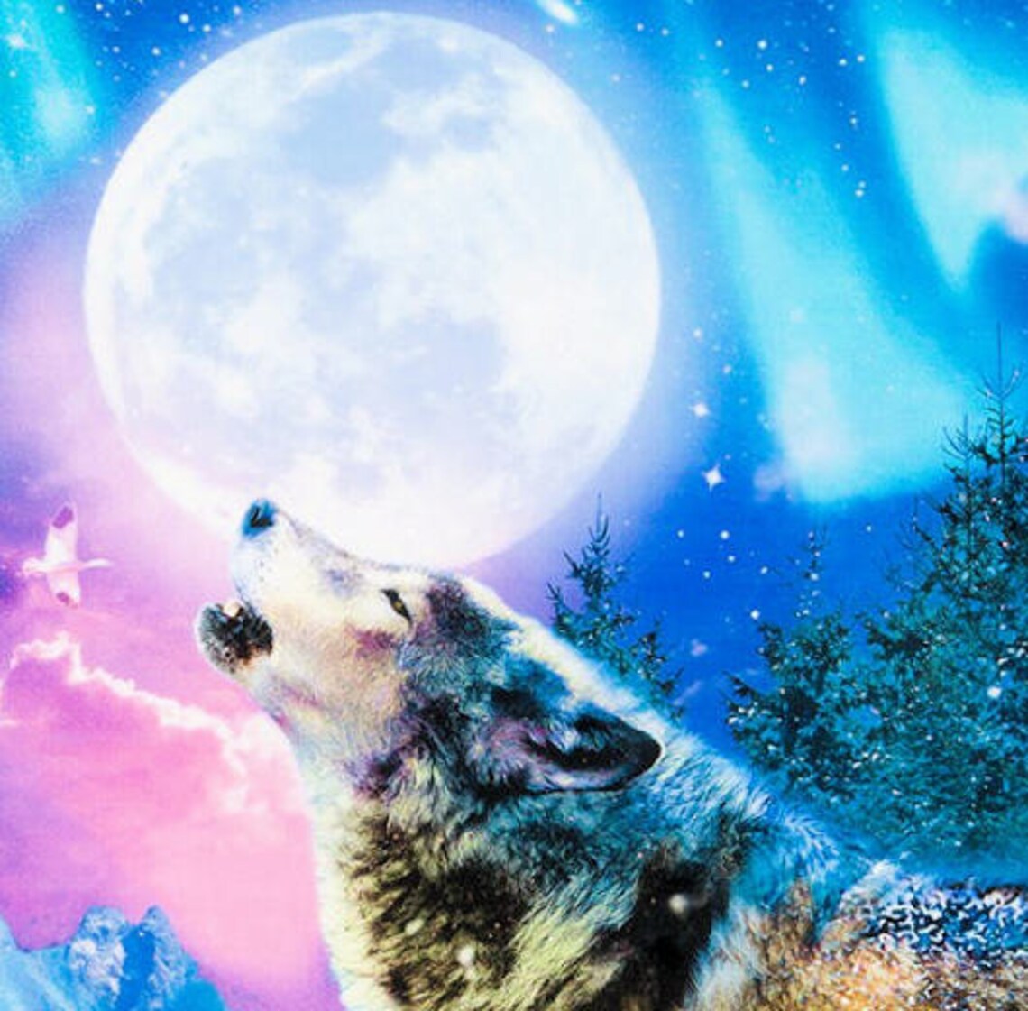 Nightfall Wolves Picture This Digital Robert Kaufman 1 - Etsy