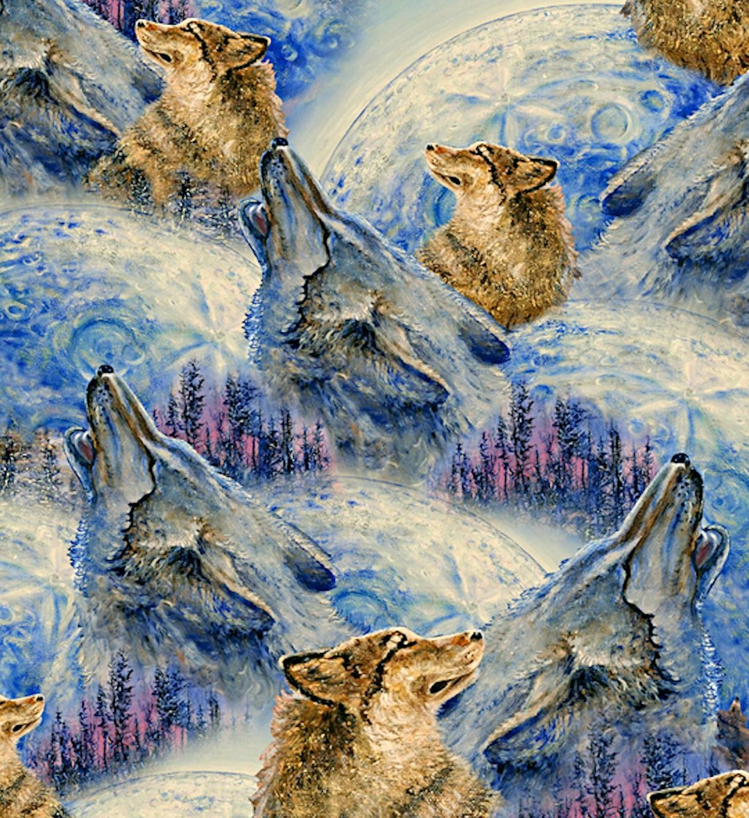 Howling Wolves - Power of Elements Digital - 3 Wishes - Josephine Wall ...