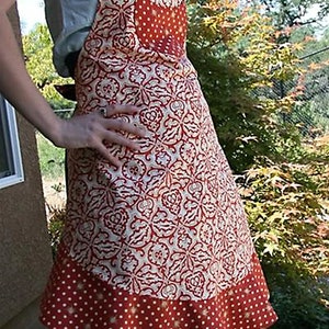 Sassy Little Apron Apron Pattern - Mommy & Me - Cabbage Rose Quilts - Etsy