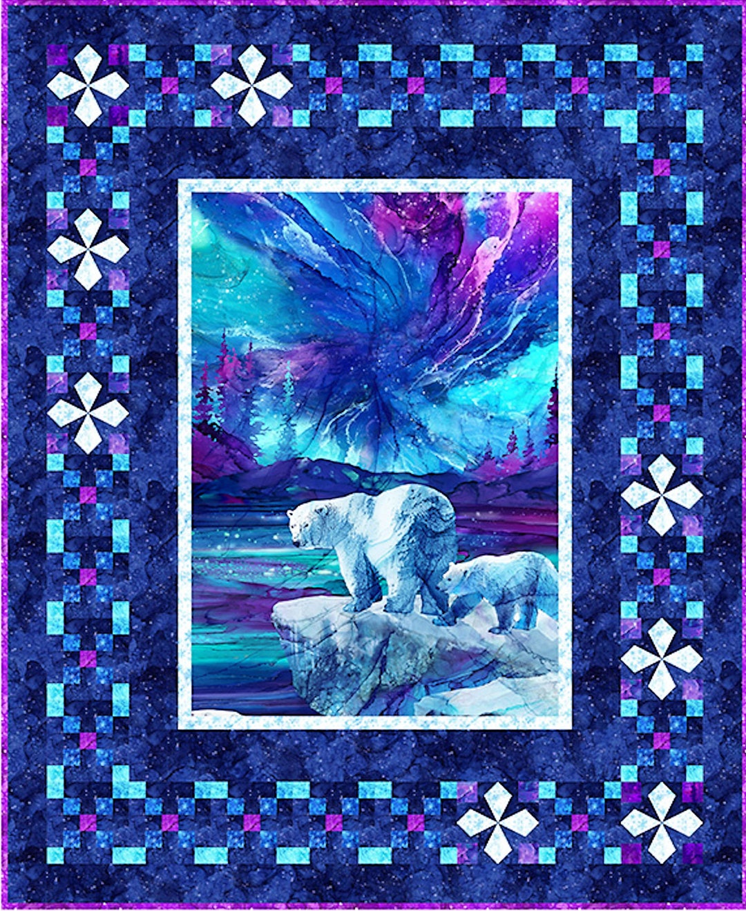 New North Star Laureen Smith Quilt Pattern Touramaline & Thyme ...