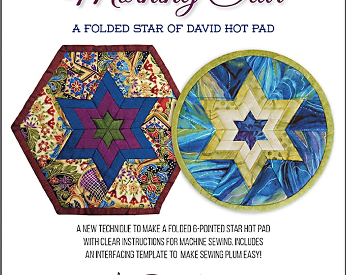 Morning Star Hot Pad Plum Easy Patterns - Etsy