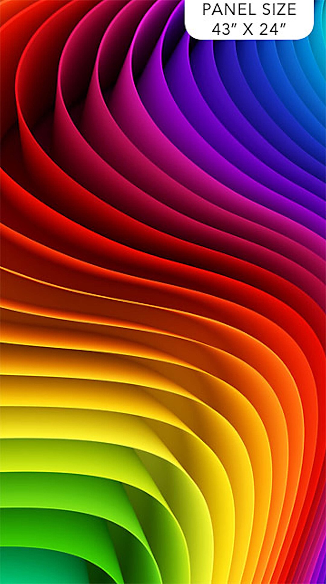 Color Play Patti Carey Northcott 1 Panel 24 Slightly Short - Etsy