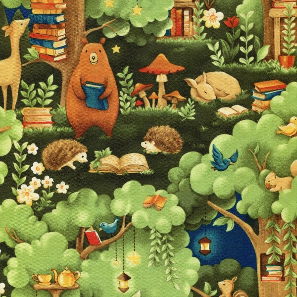 Treehouse Fabric - Etsy
