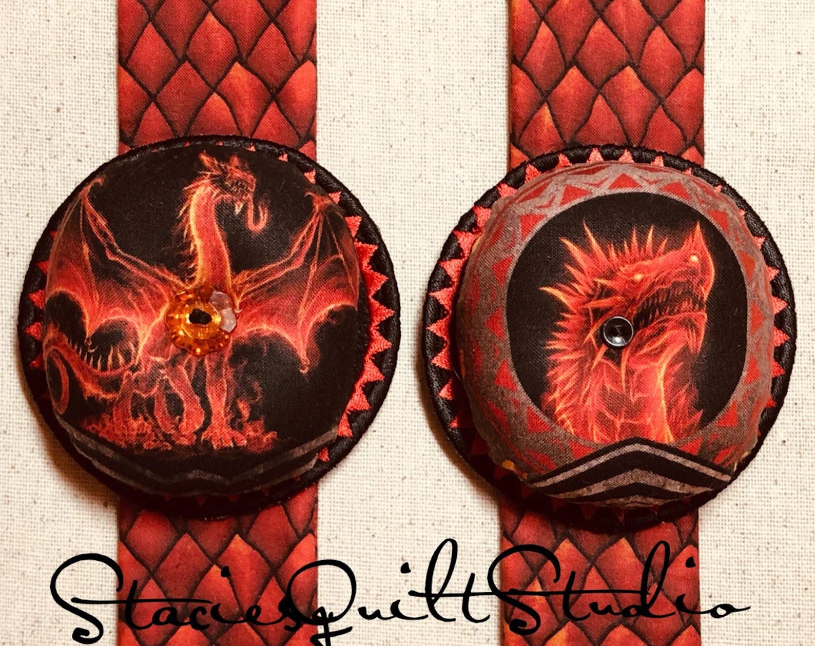 Celtic Red Dragon Border Stripe in the Beginning Jason - Etsy