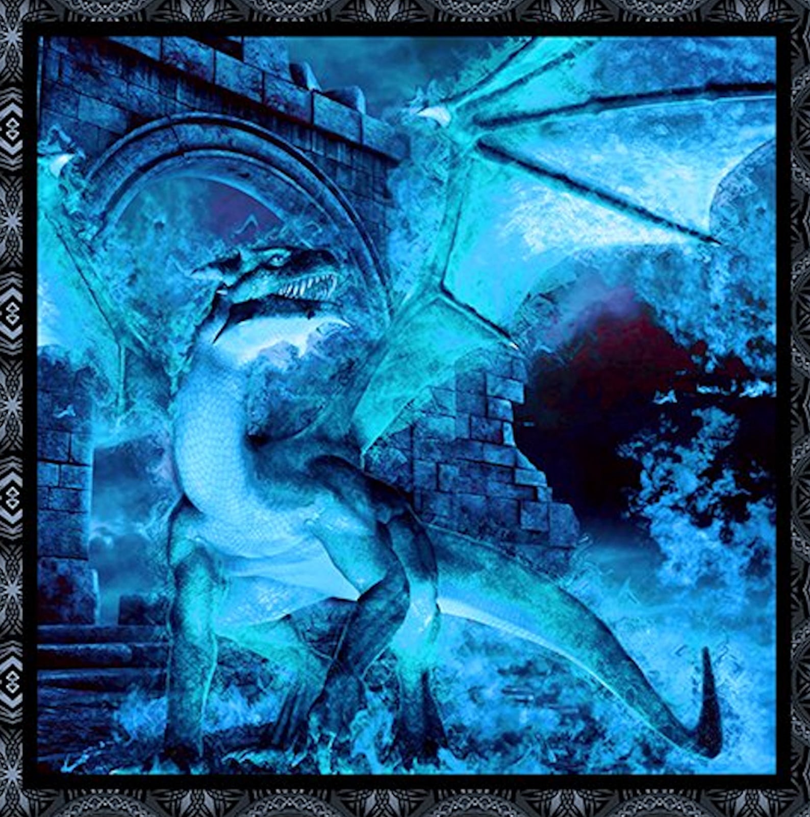 Celtic Blue Fury Dragon Blocks in the Beginning Jason Yenter 1 Yard ...