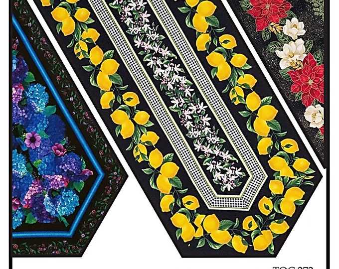 Easy Striped Table Runner Pattern - Karen Montgomery - the Quilt ...
