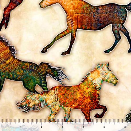 Quilting Treasures & Dan Morris unbridled Western - Etsy