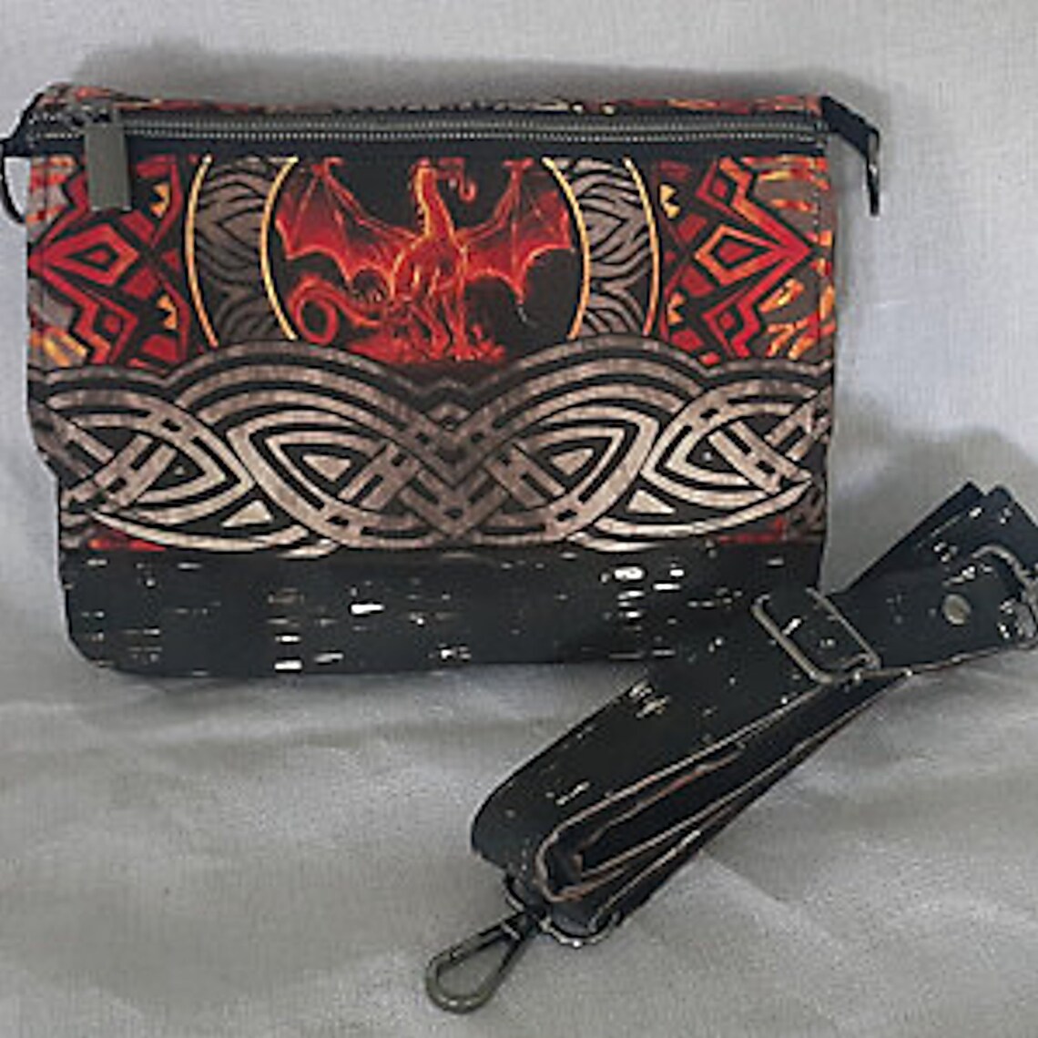 Celtic Red Dragon Border Stripe in the Beginning Jason - Etsy