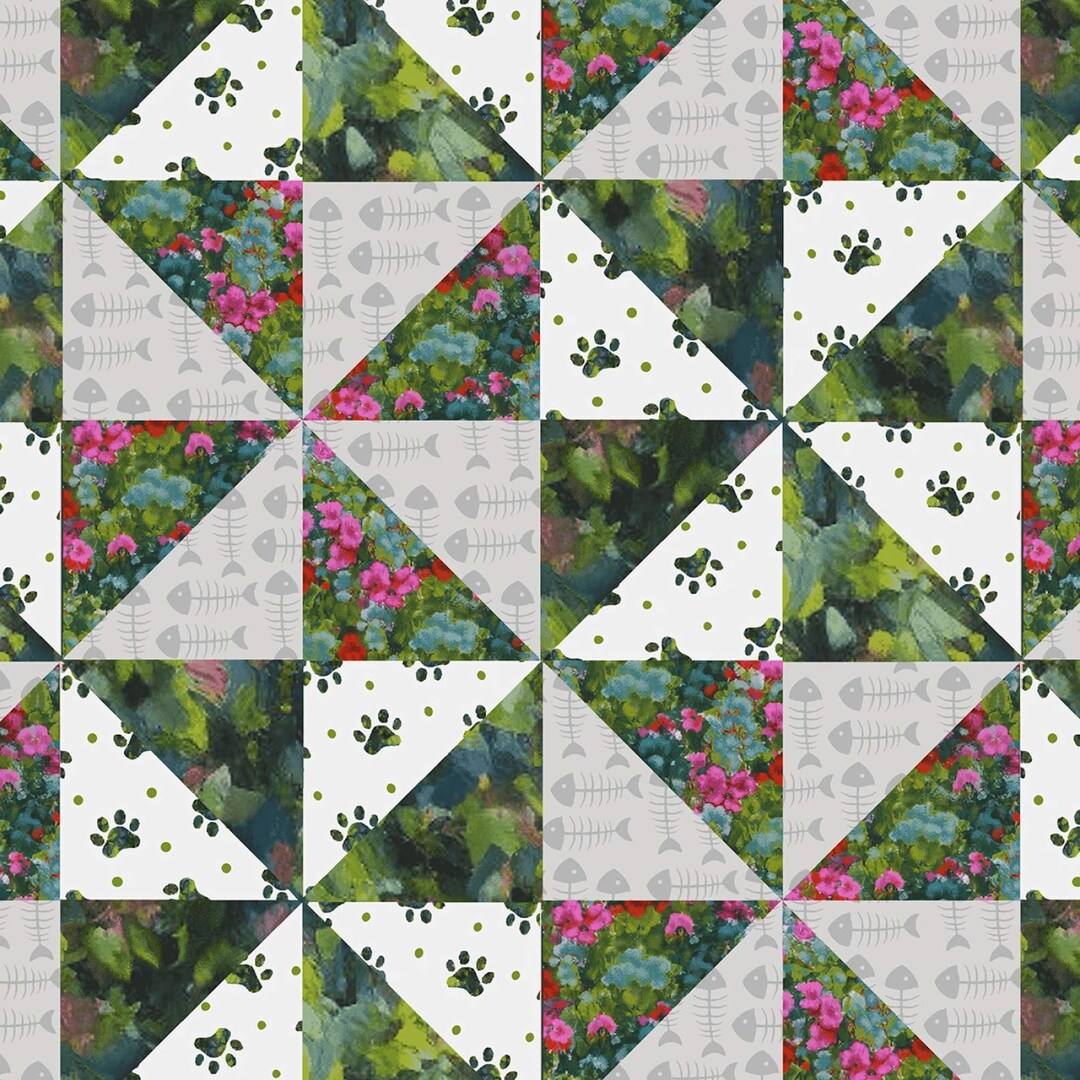 Catsup Patchwork - City Art Studio - Henry Glass - Yardage - More ...