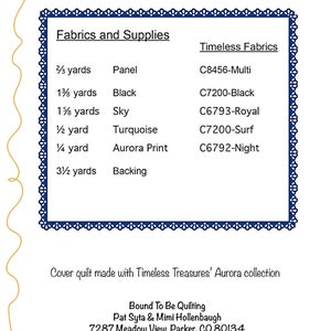 New - Astral Vision - Bound to Be Quilting - Quilt Pattern - Etsy